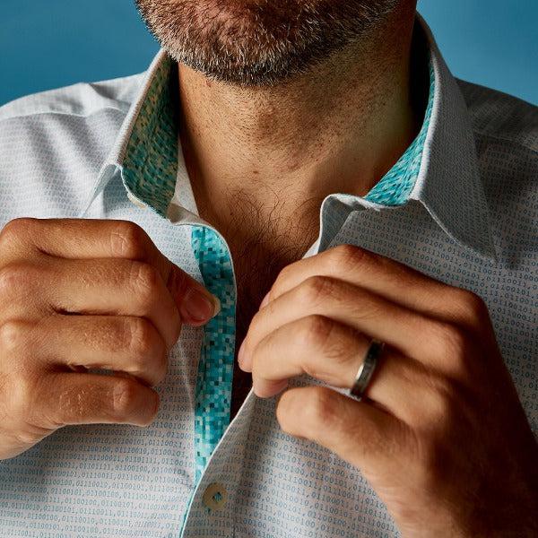 DressCode Shirts - Binary 0110110101011100 - the ultimate techie shirt